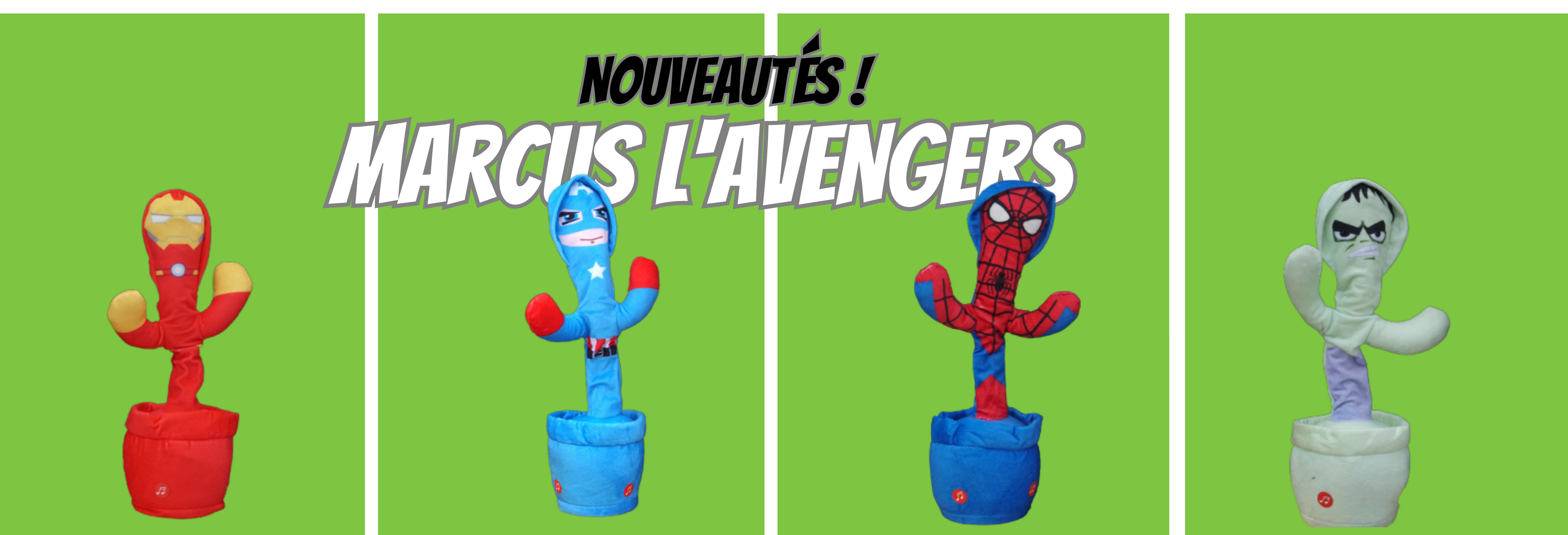 Marcus le Cactus | La boutique officielle | Cactus spécial qui répète ...