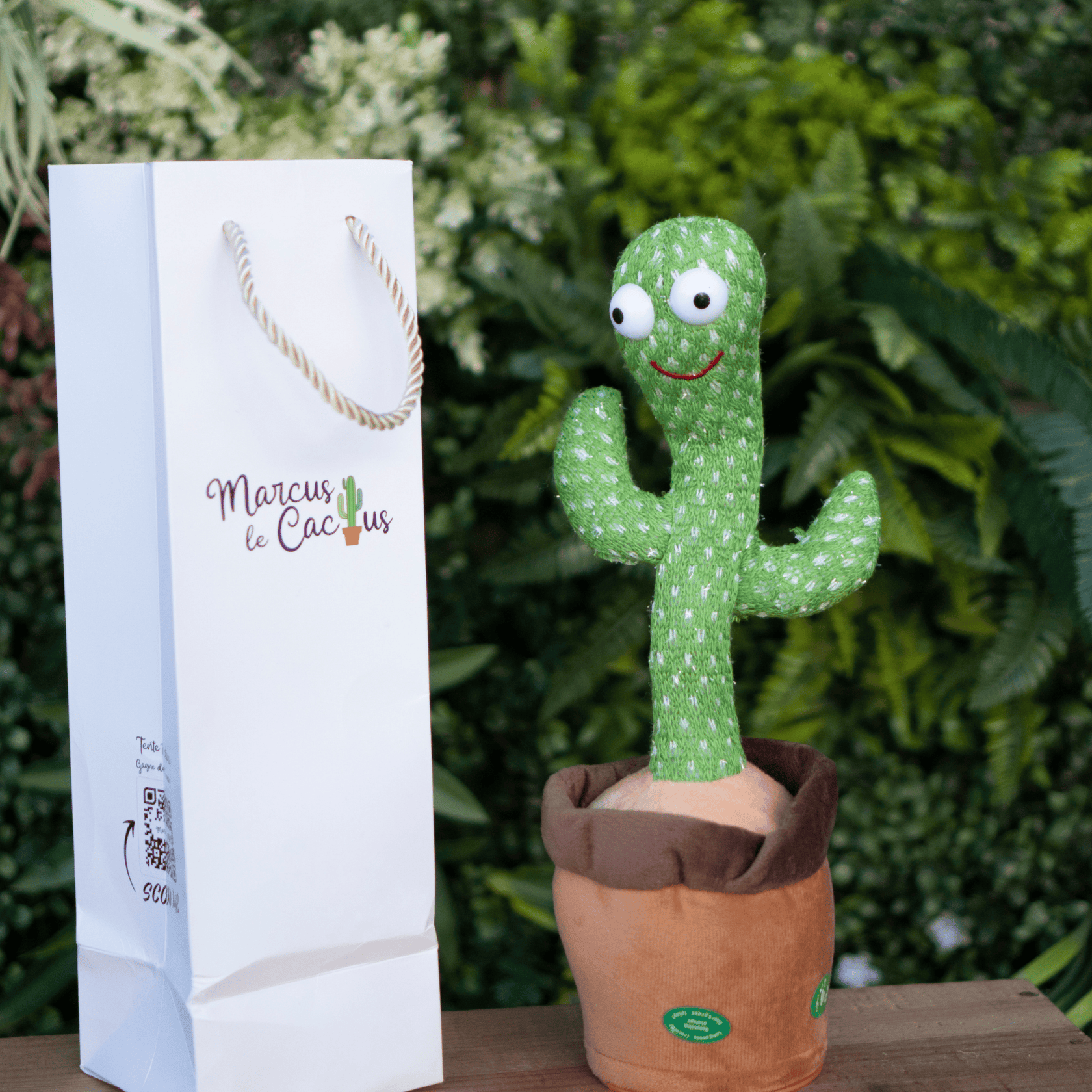 Marcus le Cactus™ | jouet cactus qui répète et chante pour enfant ...